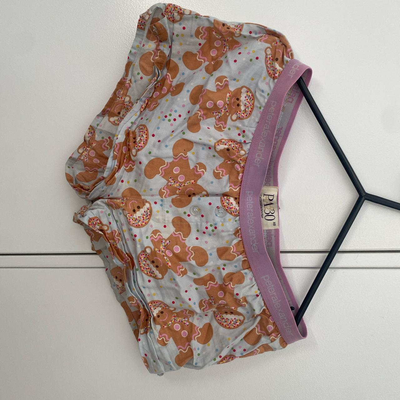 “Peter Alexander” ginger bread man baby blue pj... - Depop