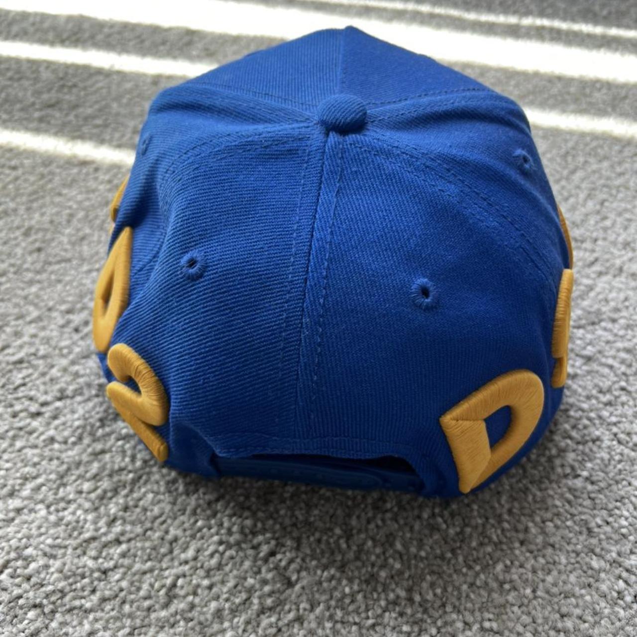Dsquared2 cap Blue and yellow Great condition... - Depop