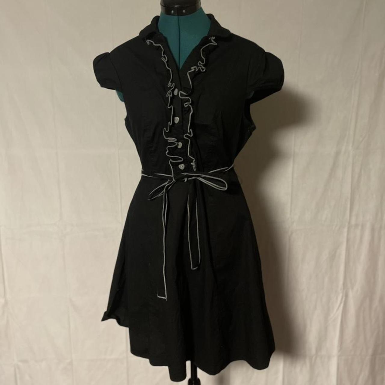 ModCloth Women's Black Dress | Depop