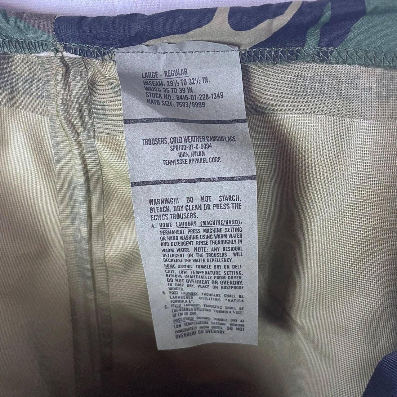 Mens Tennessee Apparel Corp Goretex Gore-Tex Camo... - Depop