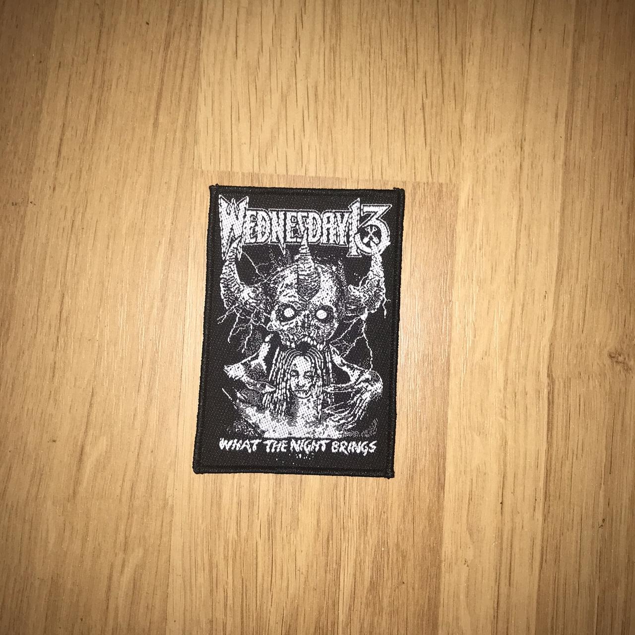 Wednesday 13 Patch. Brand New £4 EACH 2 FOR £7 AND... - Depop