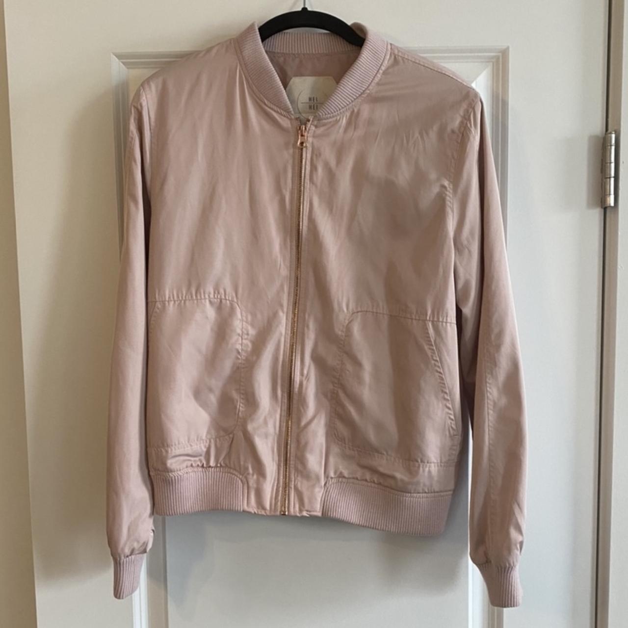 Anthropologie Women's Pink Jacket | Depop
