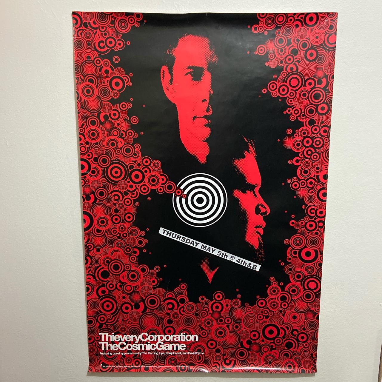 Thievery Corporation rare and exclusive promo poster... - Depop