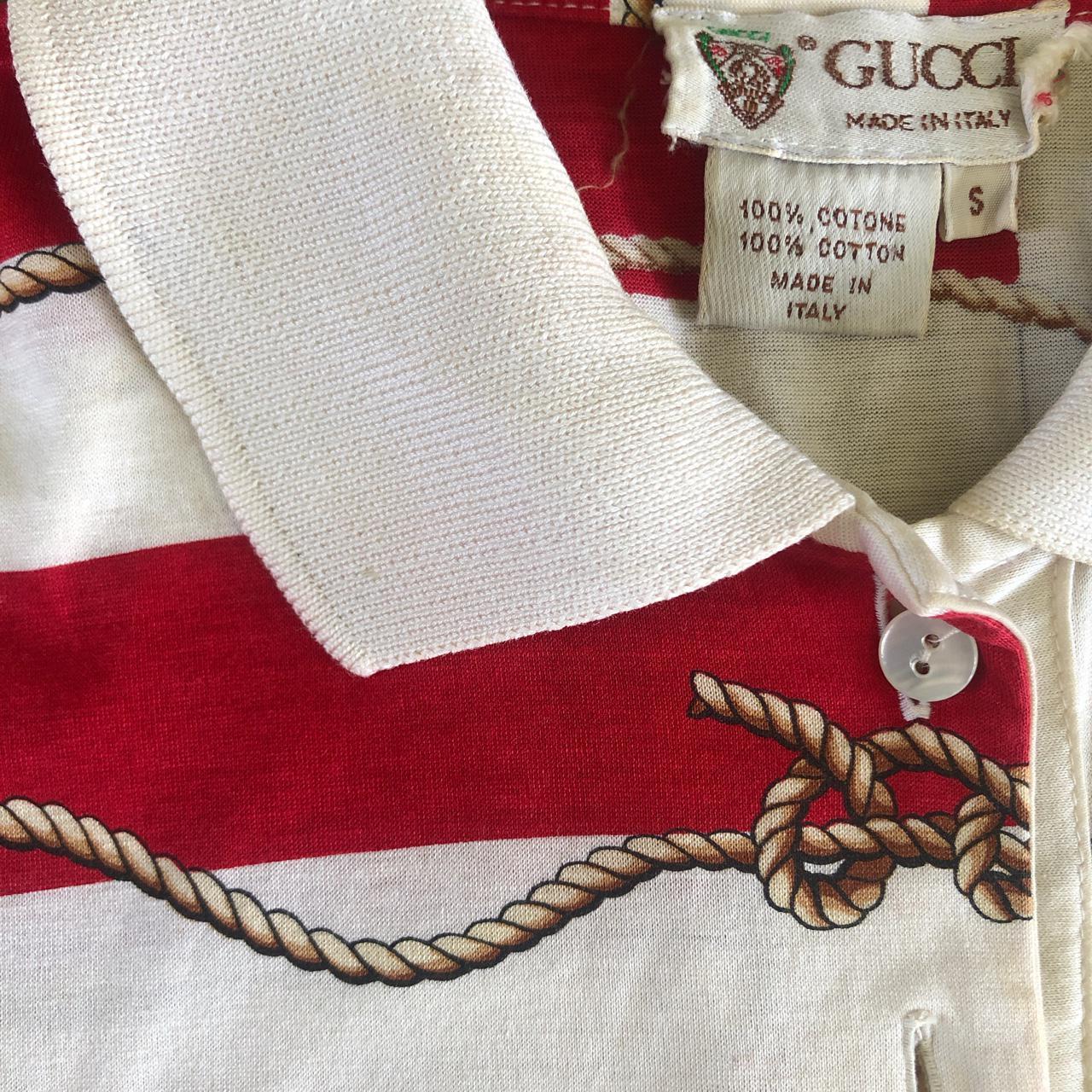 Gucci Women's Red Shirt | Depop