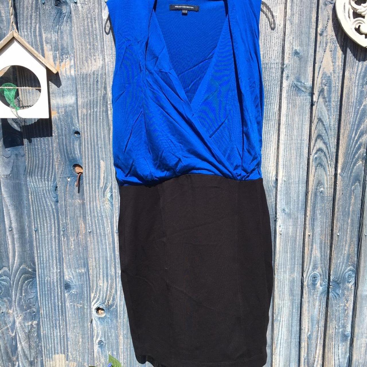 Brand New Royal Blue French Connection Dress with... - Depop