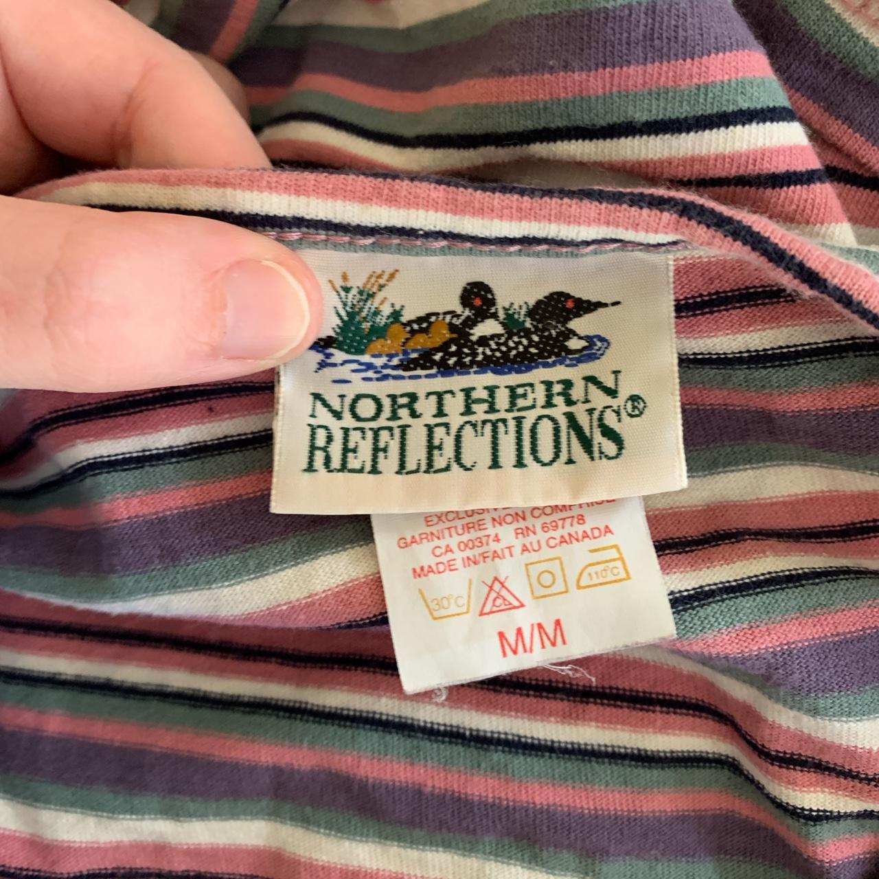 Vintage, 90s Retro Northern Reflections Pink &... - Depop