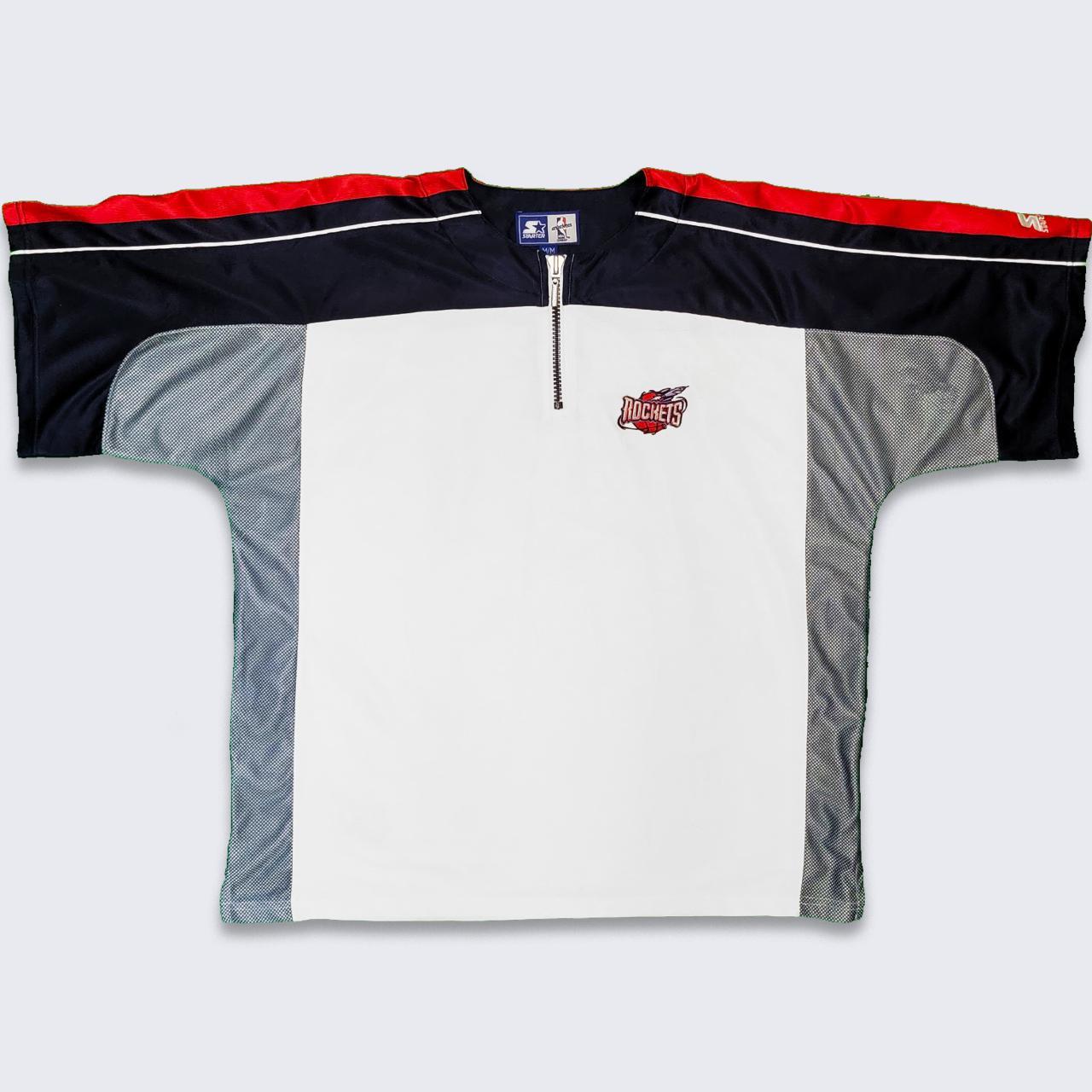 Houston Rockets Vintage 90s Starter Warm Up... - Depop