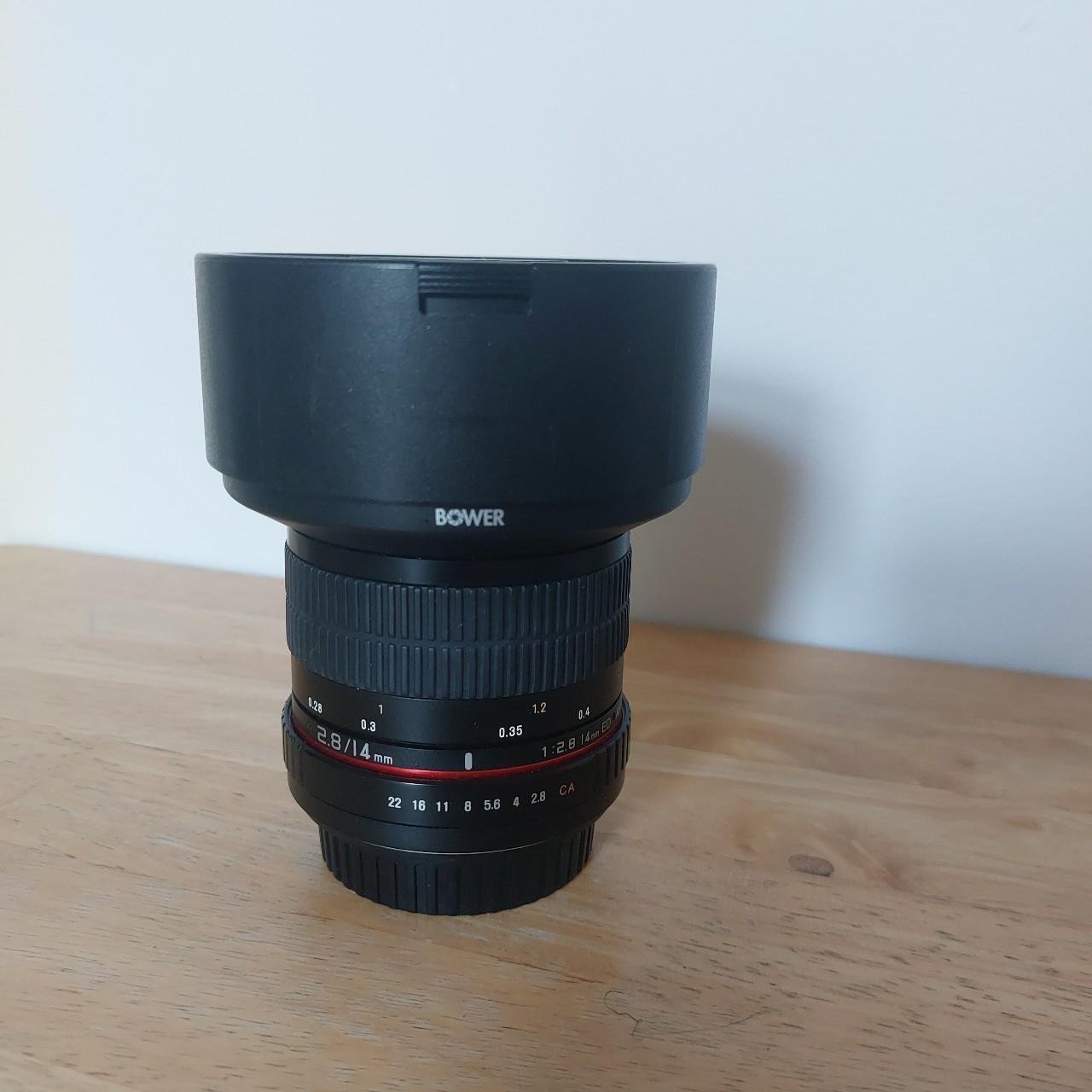 Selling this Bower 1:28 14mm wide manual focus lens... - Depop