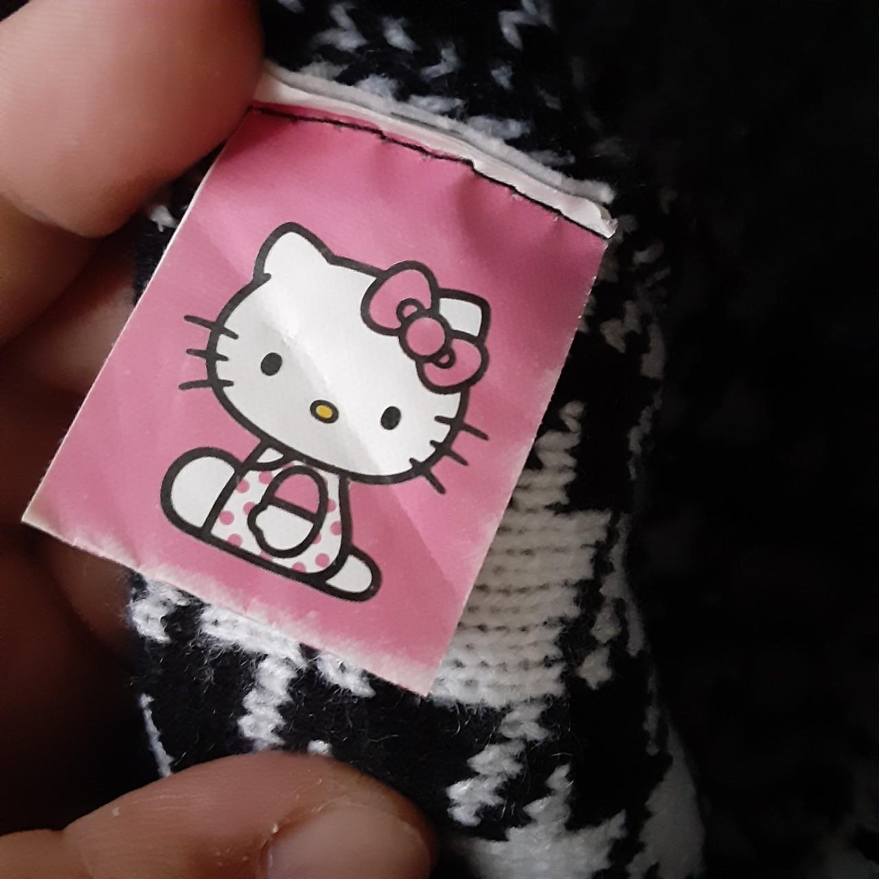 Hello kitty sanrio adult plush hat #hello kitty... - Depop