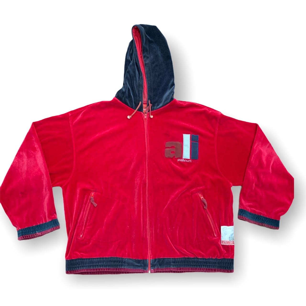 Vintage Muhammad Ali Fubu Platinum Velour Boxing... - Depop