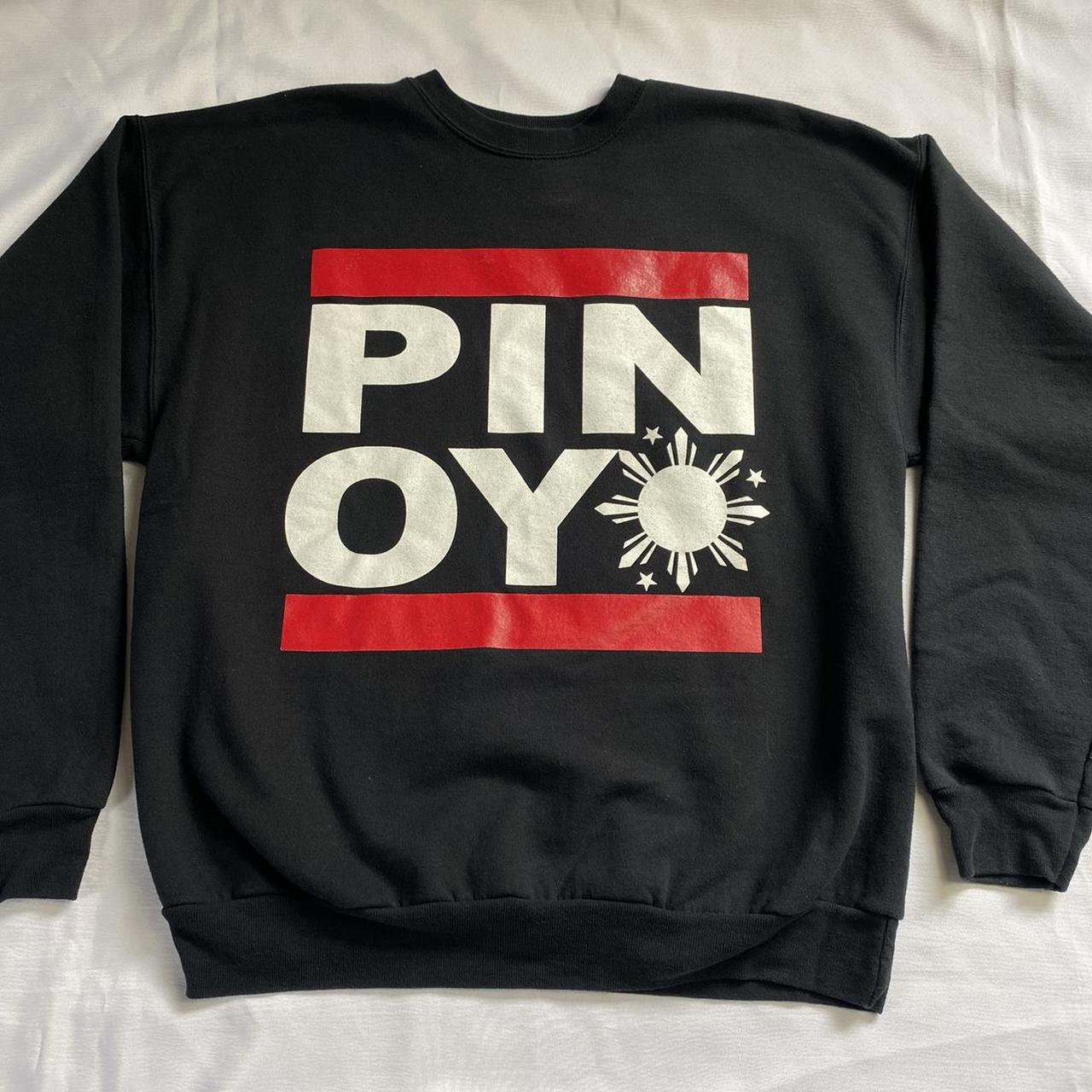 🔥Vintage Y2K Pinoy Crewneck🇵🇭#N#•SIZE LARGE (CHECK... - Depop