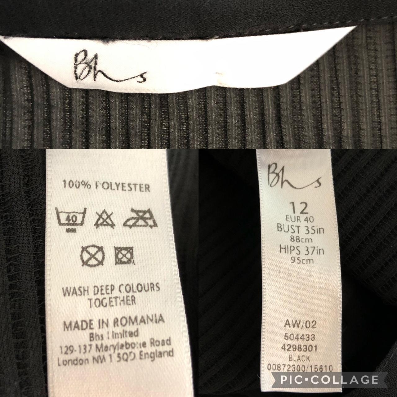 BHS Women's Black Blouse | Depop