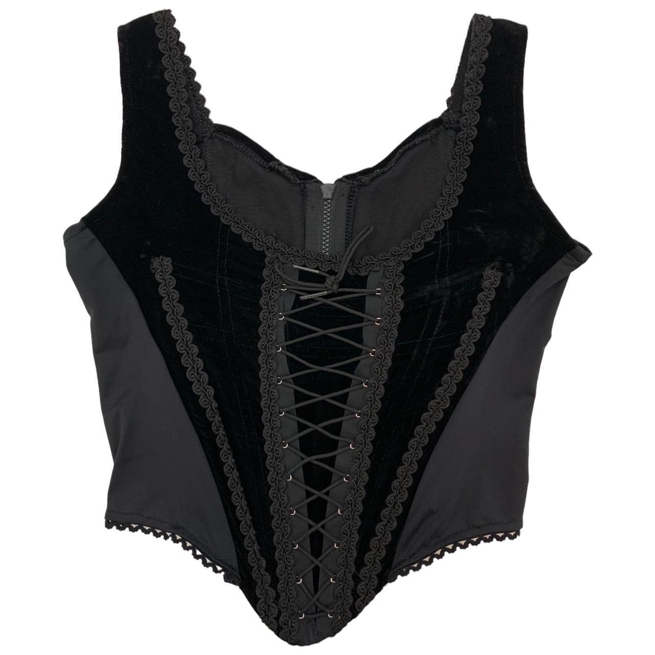 Women's Black Corset | Depop