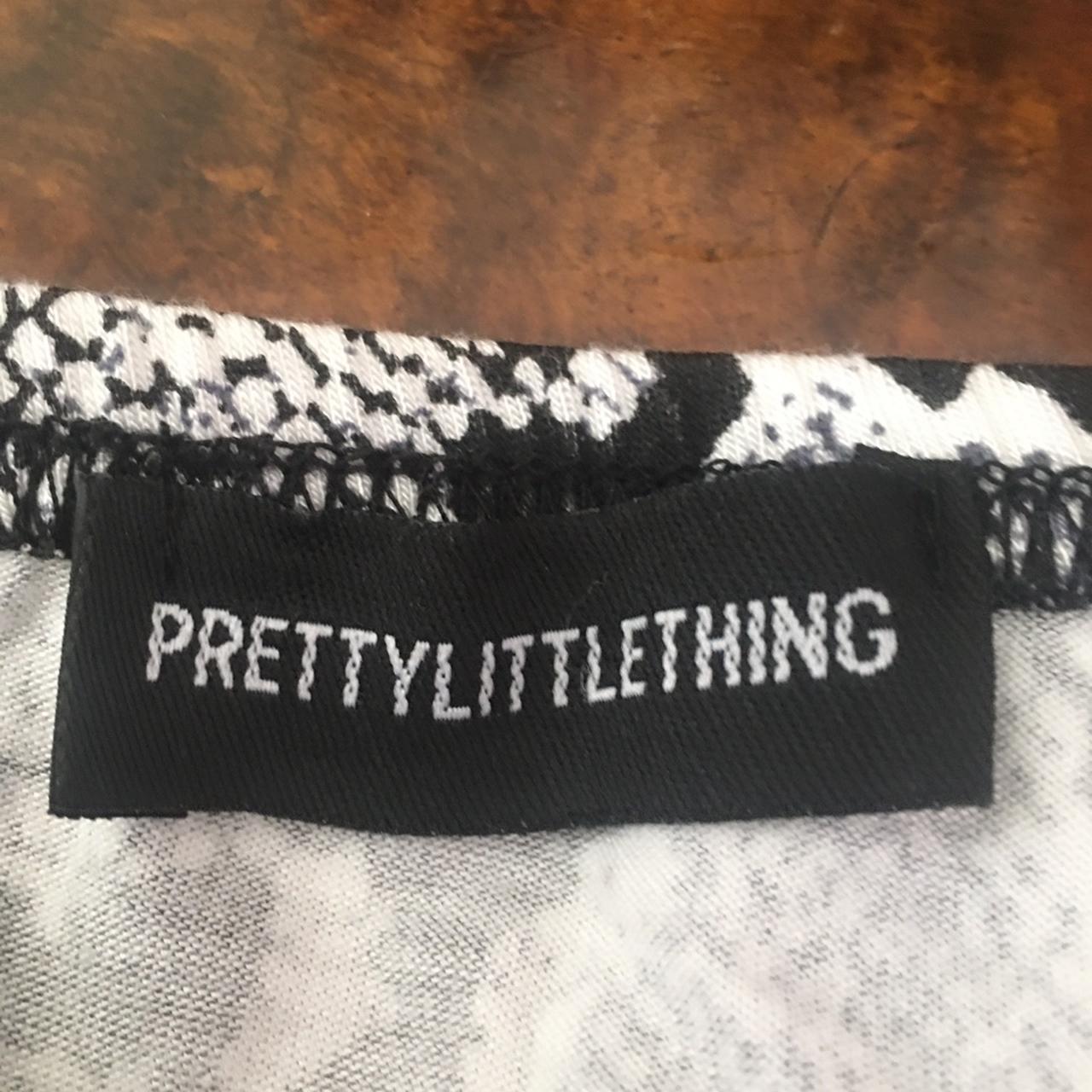 Grey snake print bandeau Size 4/6 Worn once - like... - Depop