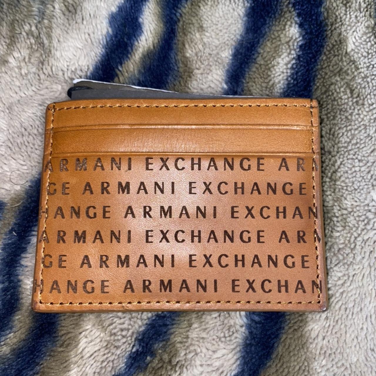 Brand new Armani Exchange card holder.... - Depop