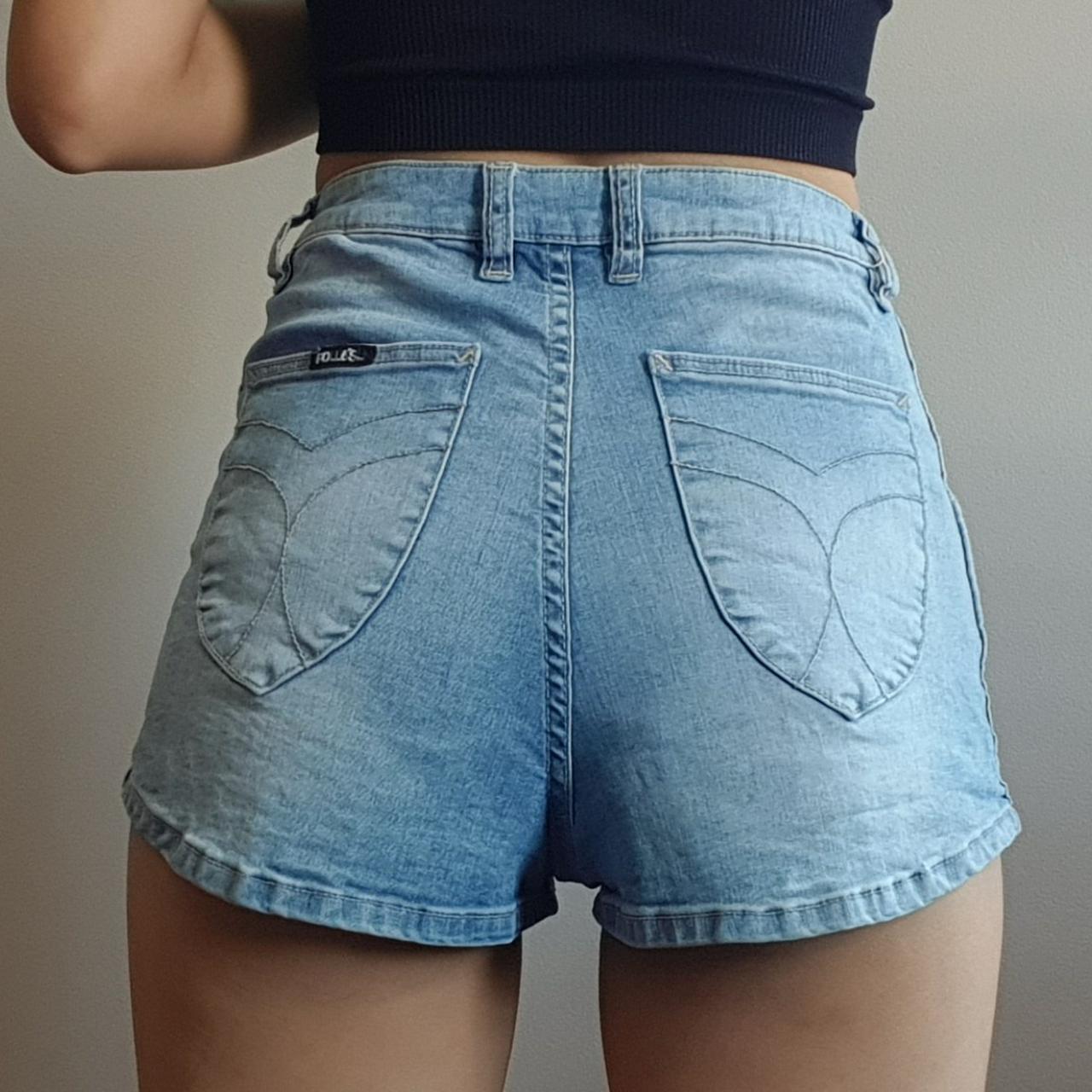 Super cute rollas. These denim shorts are very... - Depop