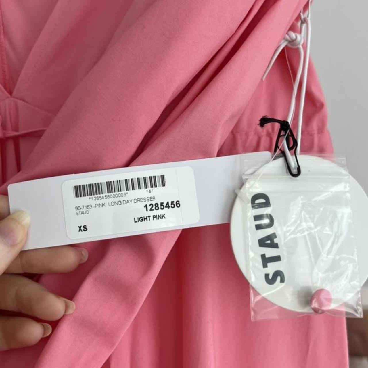 New with tags Staud Amaretti dress in light pink. So... - Depop