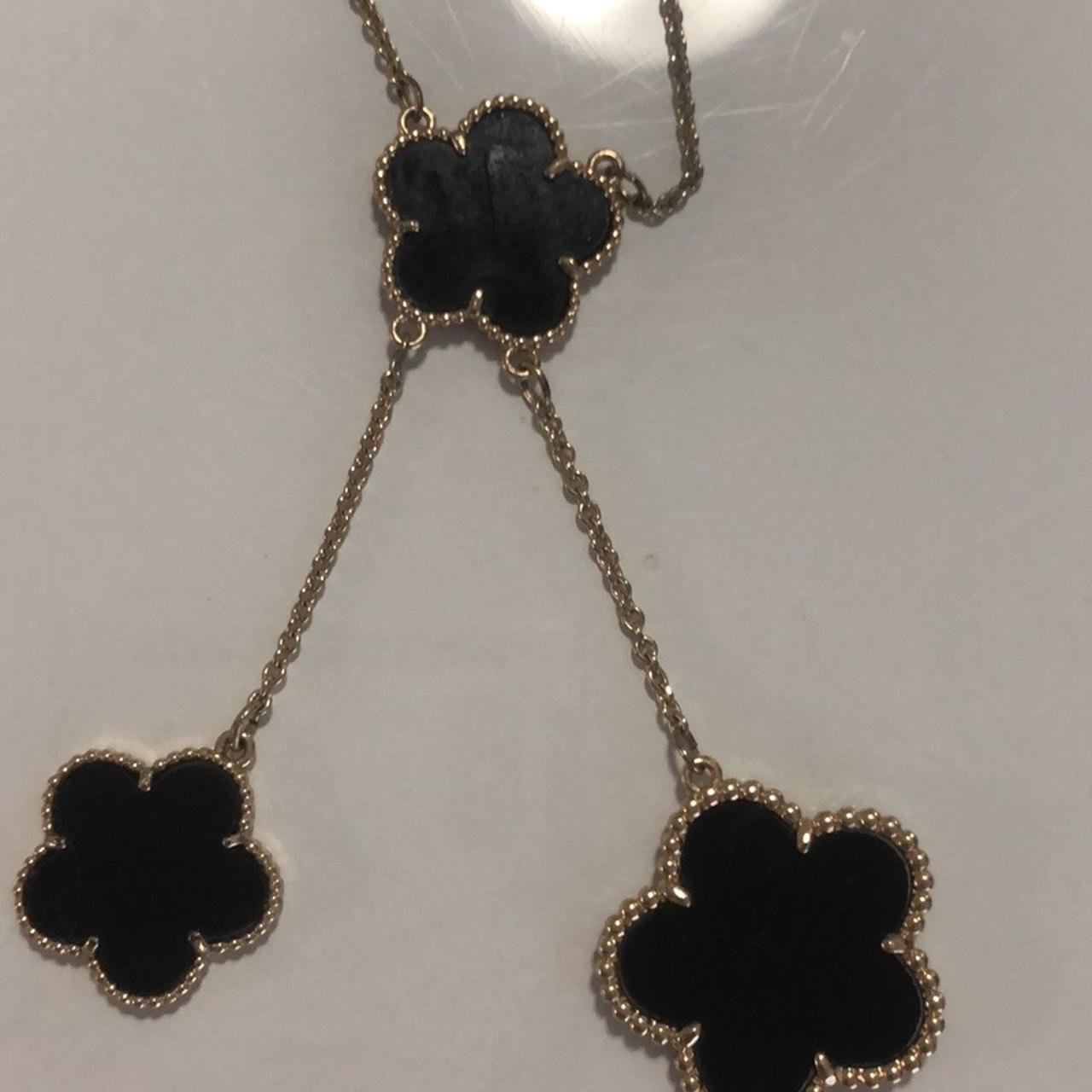 Van Cleef & Arpels style. Inspired. Two loops to... - Depop