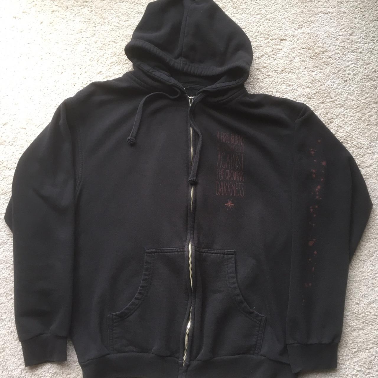 2009 Isis “Wavering Radiant” Tour Zip Up Hoodie... - Depop