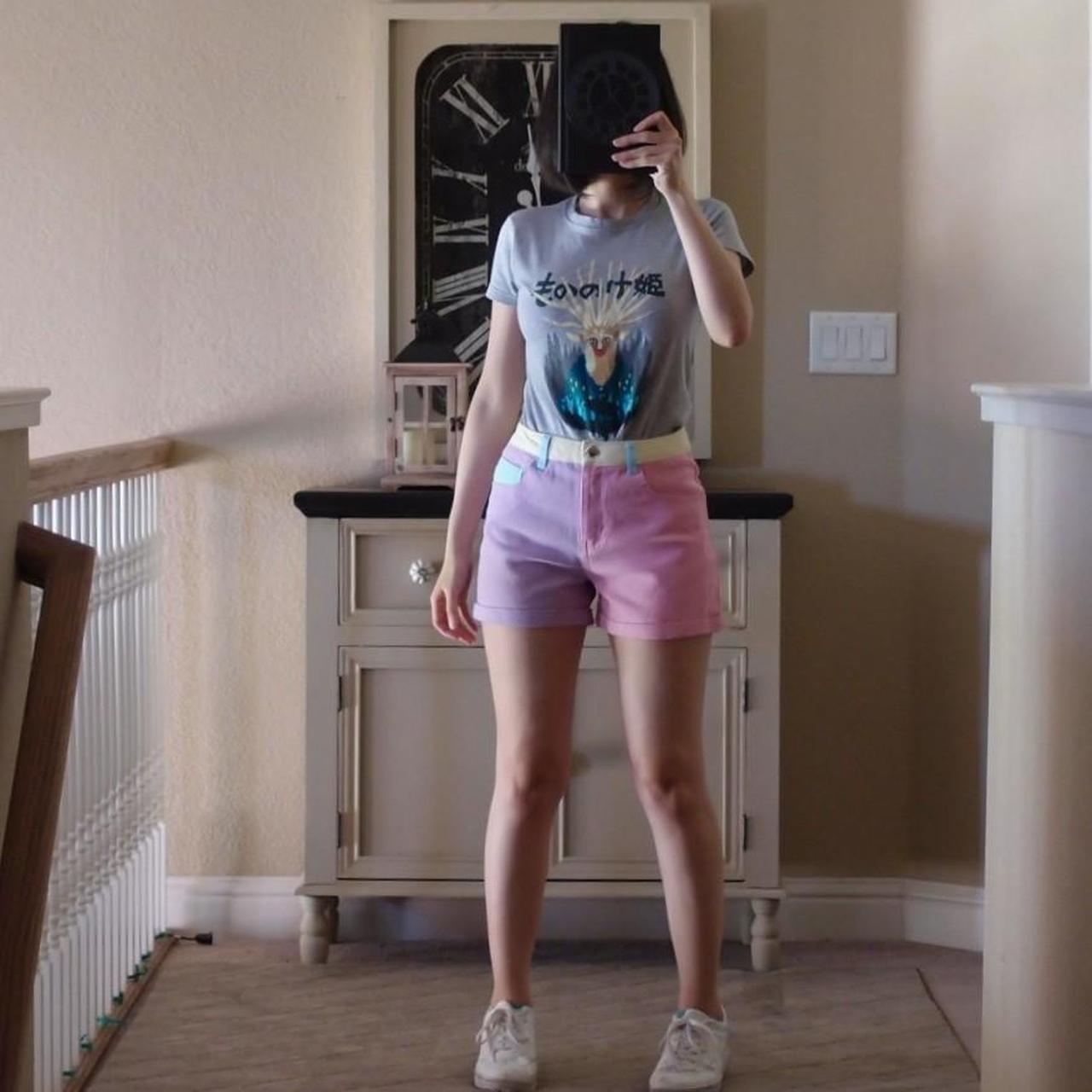 Dolls Kill Women's multi Shorts | Depop