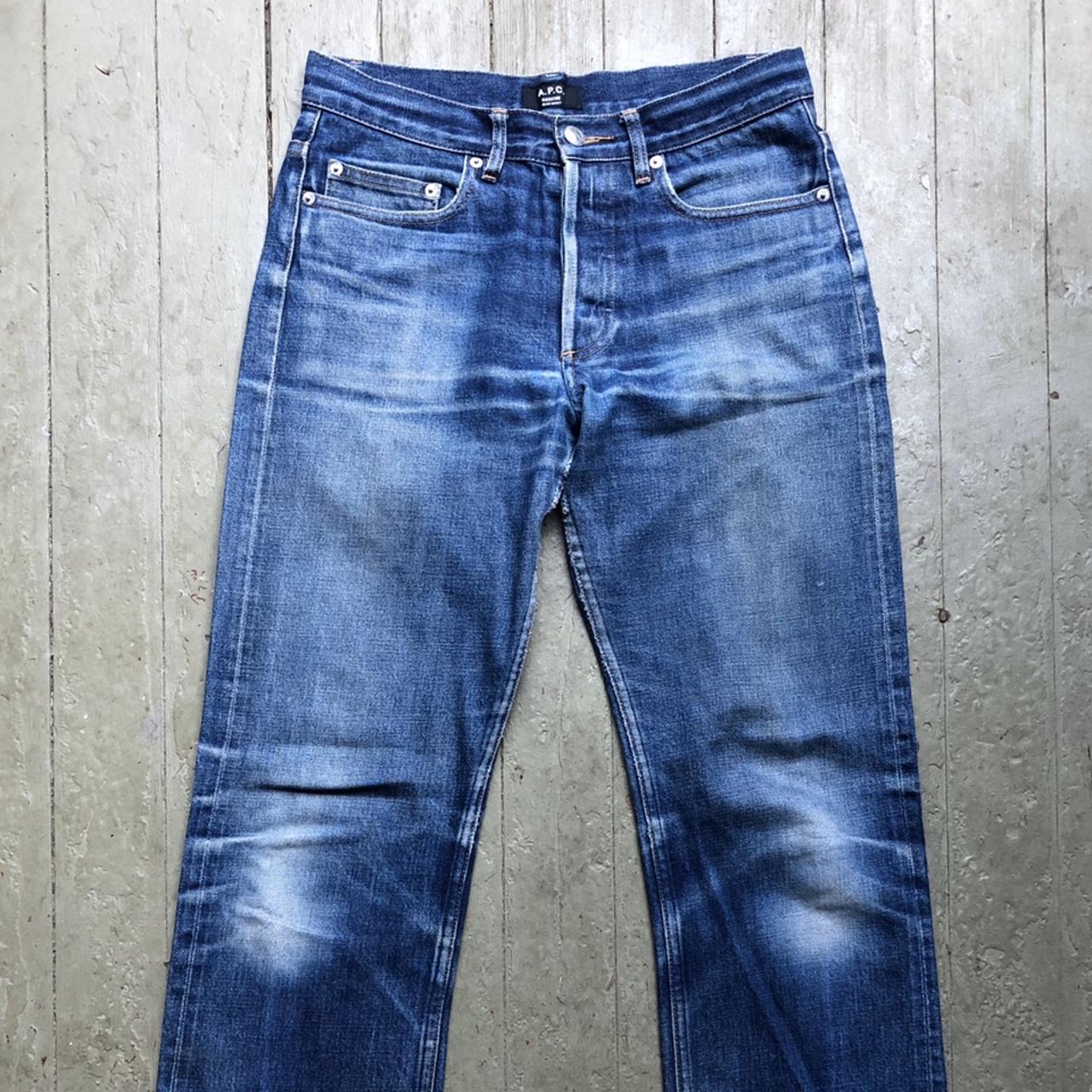 A.P.C Rescue selvedge denim. similar cut to Levi... - Depop
