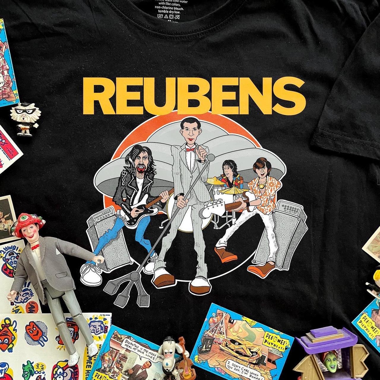 Paul REUBENS - RAMONES style shirt depicting his... - Depop