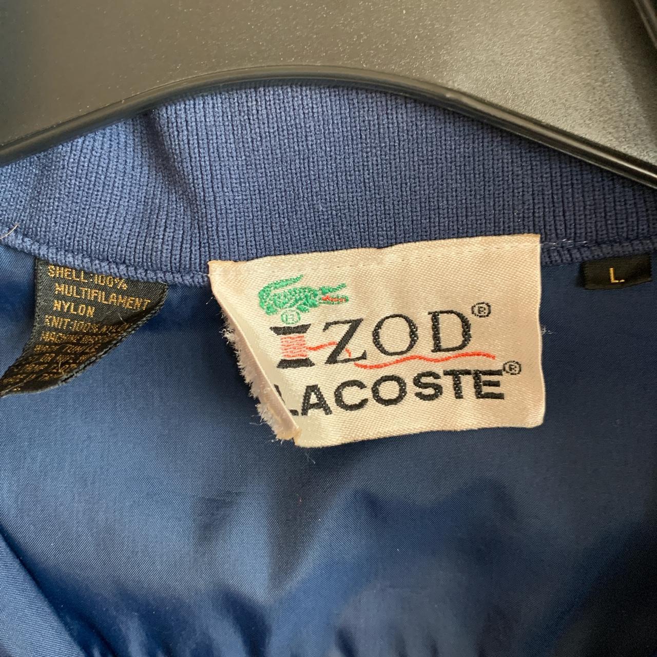Vintage Izod Lacoste windbreaker jacket. Extremely... - Depop
