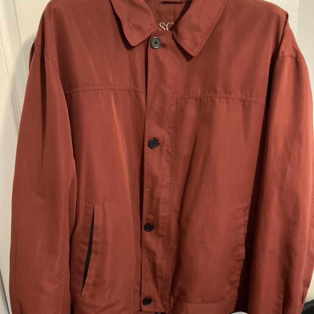 Vintage Red summer jacket! XXL/XL Baggy, oversized,... - Depop