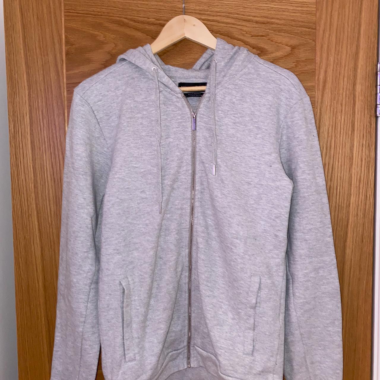 Zara Essential Grey Zip Up - an absolute wardrobe... - Depop
