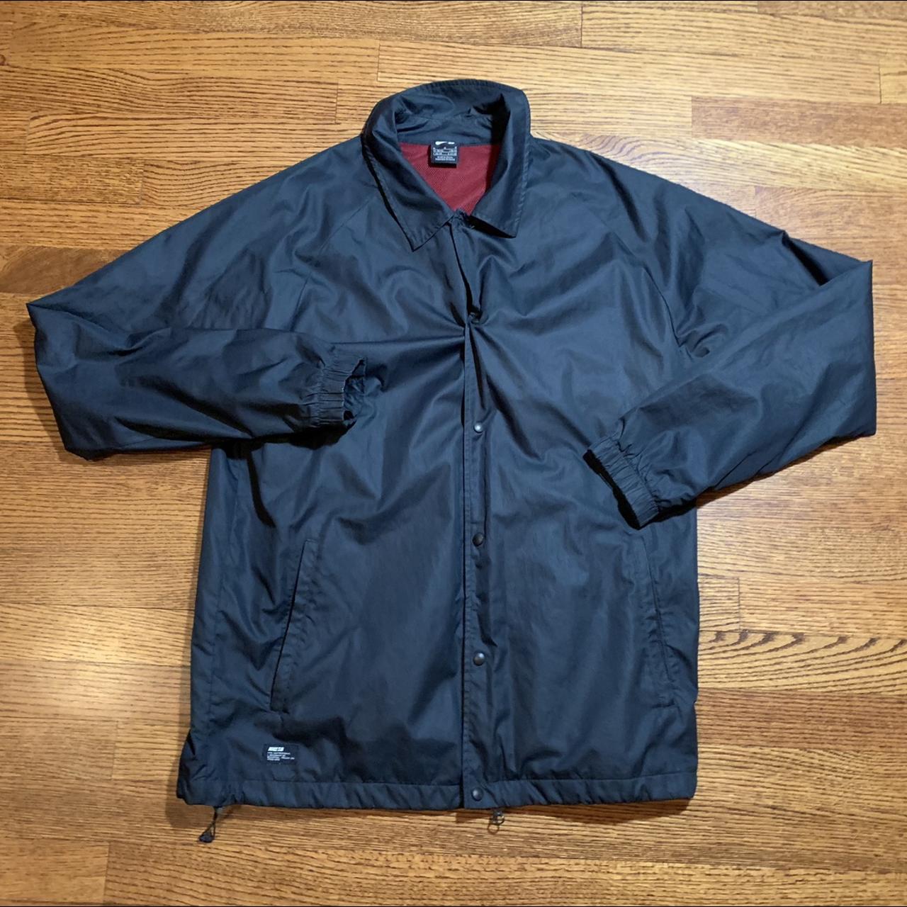Nike SB Black windbreaker jacket Size medium Great... - Depop