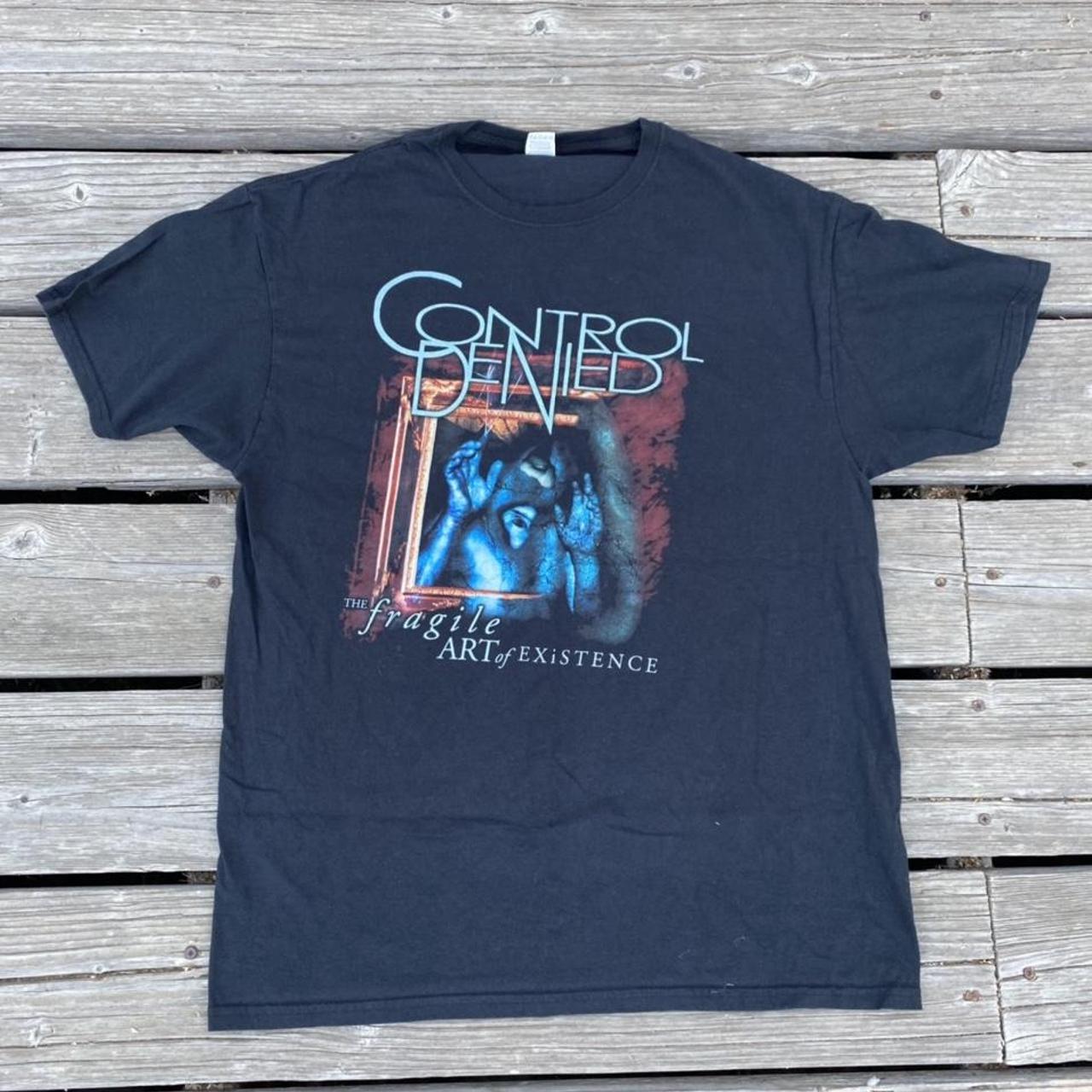Control Denied shirt. Fragile Art of Existence album - Depop