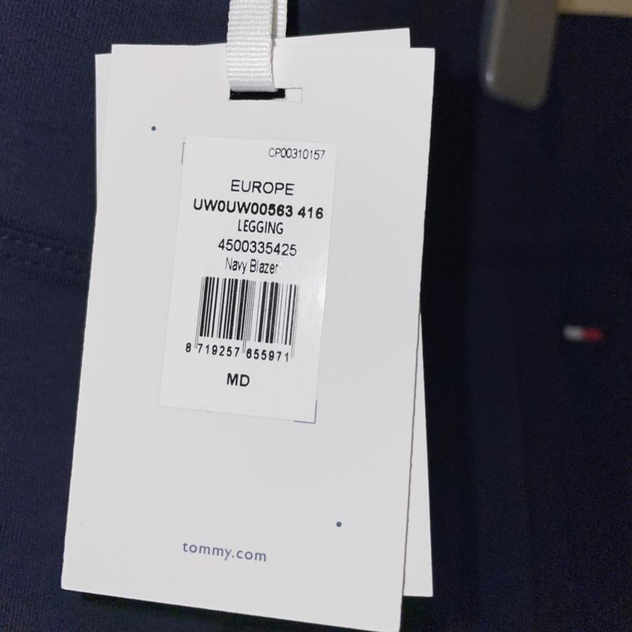 navy tommy hilfiger leggings💙 girls size M, would... - Depop