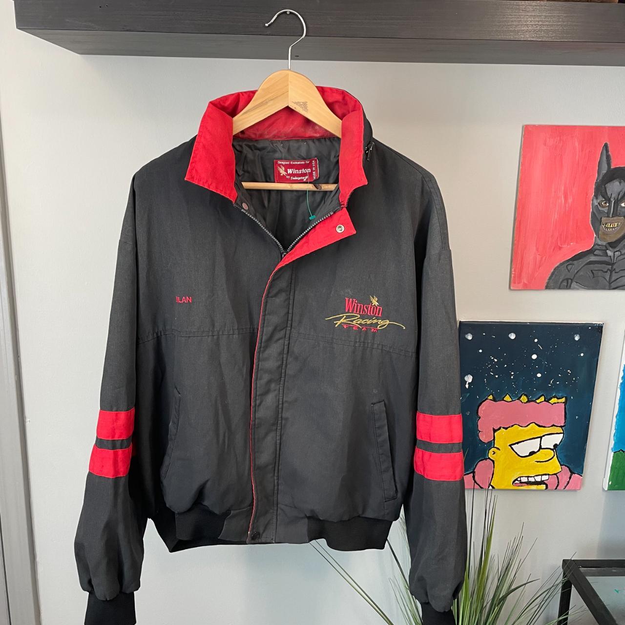 Winston Men's Red and Black | Depop