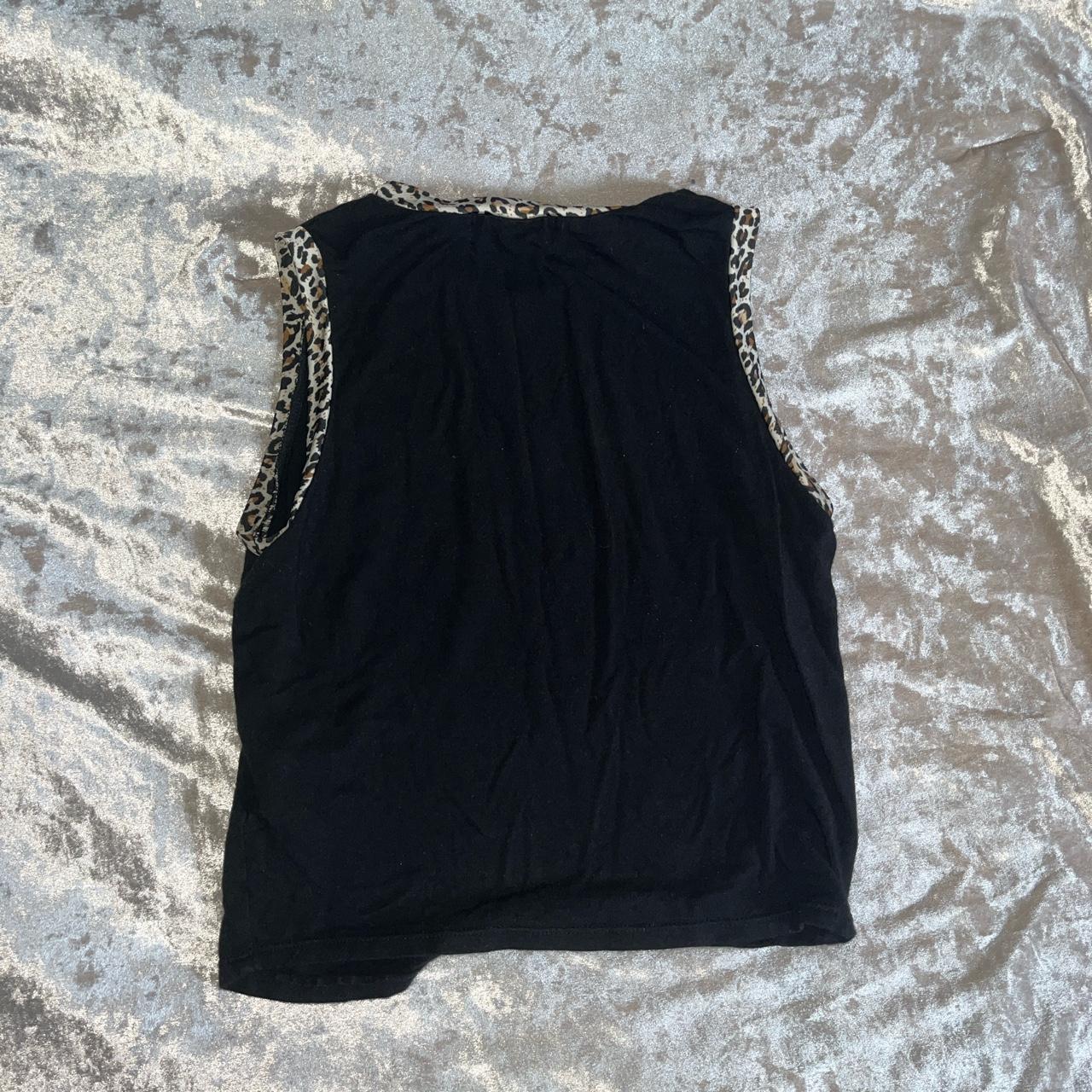 o mighty cheetah trim tank worn a good amount of... - Depop