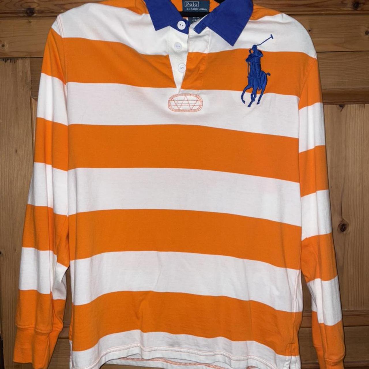 Ralph Lauren long sleeve polo top Size L... - Depop