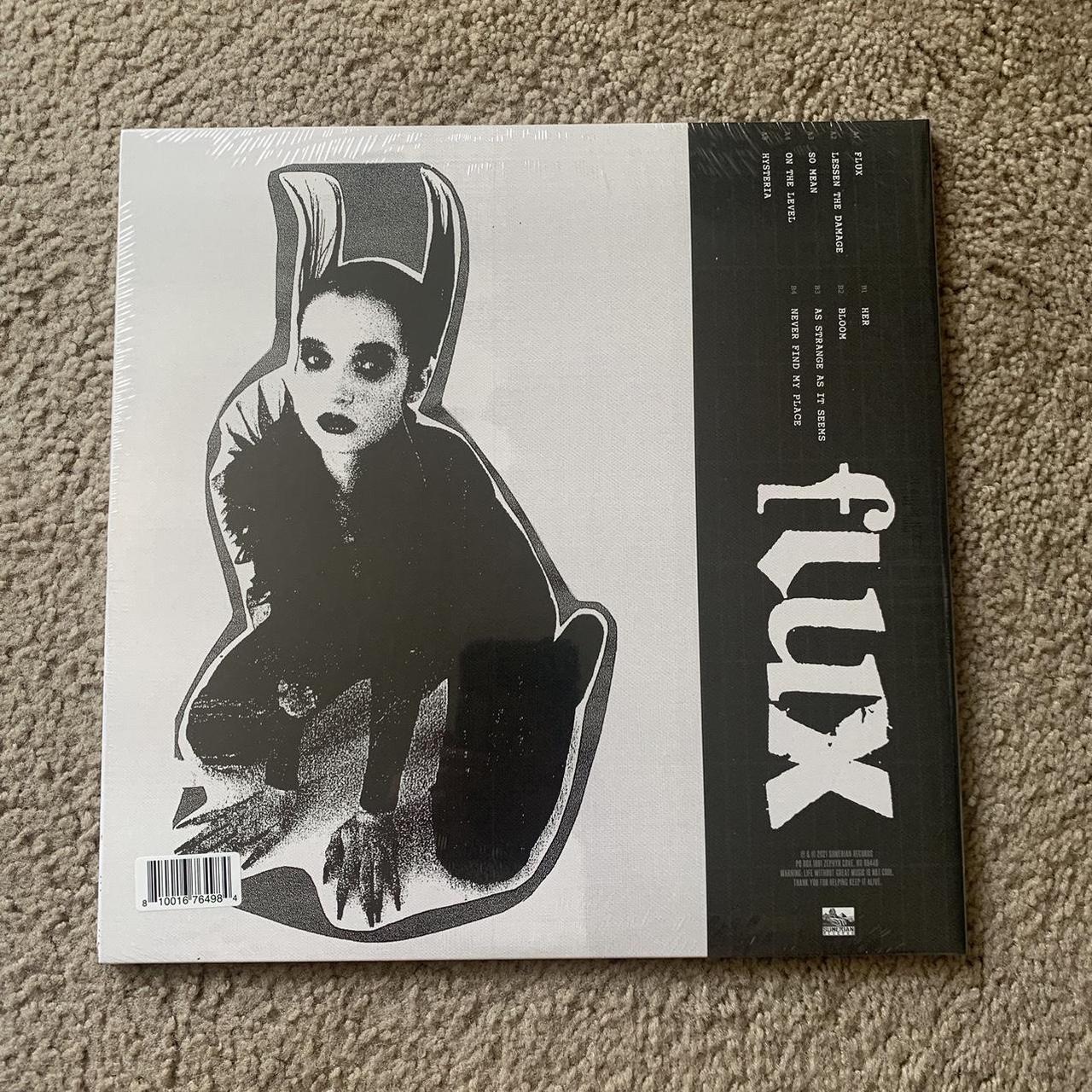 Poppy Flux Newbury Comics signed Black & Blue Galaxy... - Depop