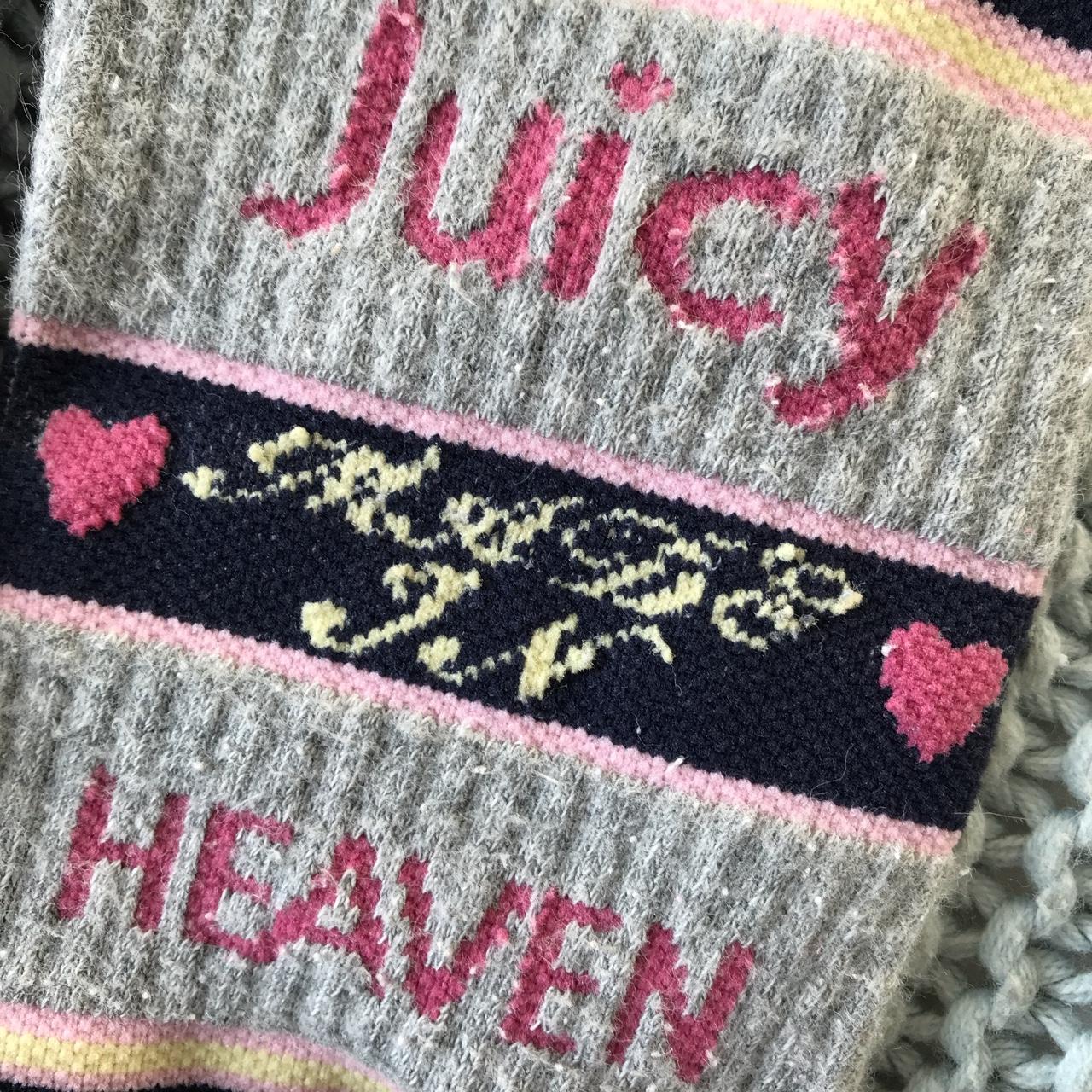 y2k juicy couture socks ‘Juicy’, ‘made in heaven’... - Depop