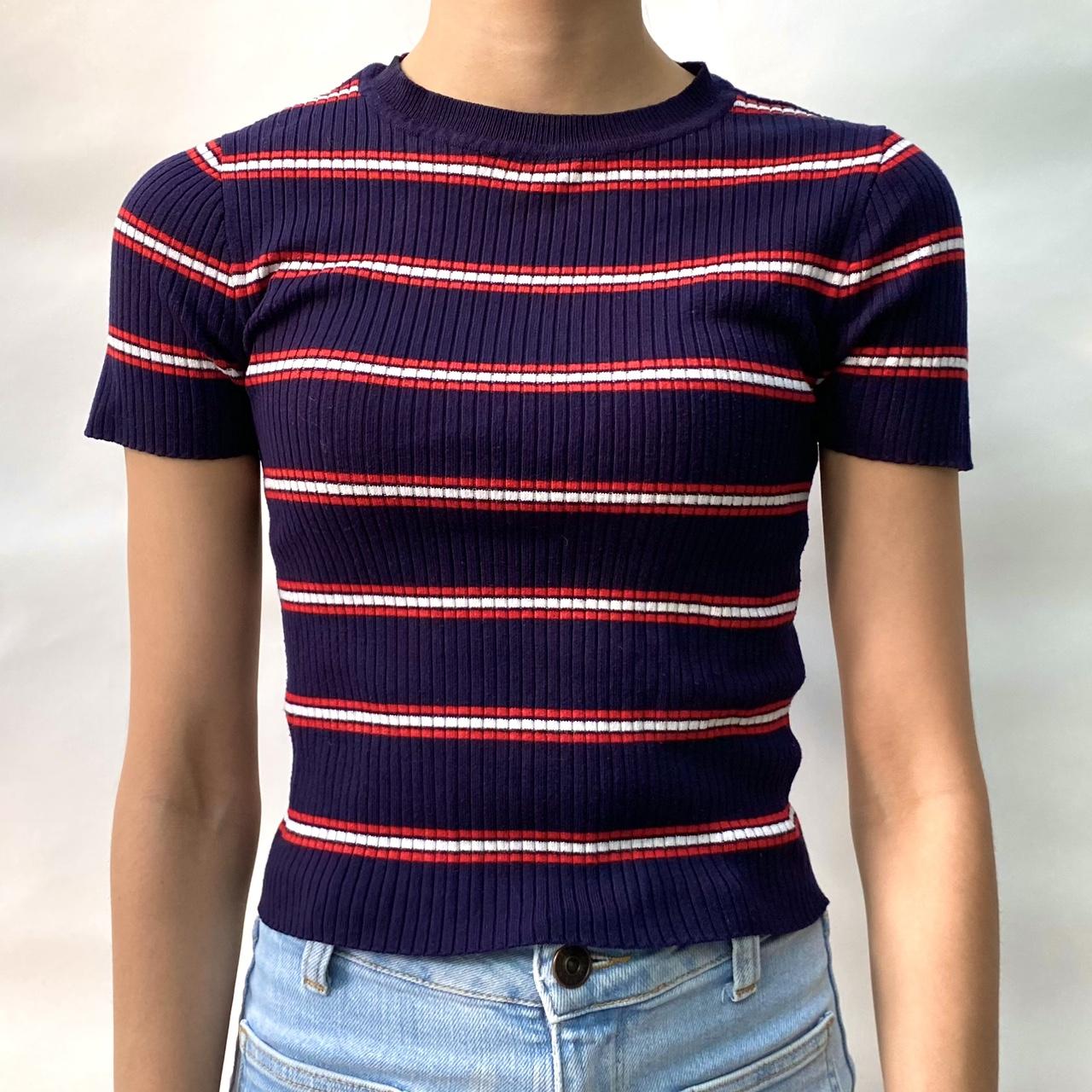 Cute stripey top from H&M, really comfy and goes... - Depop