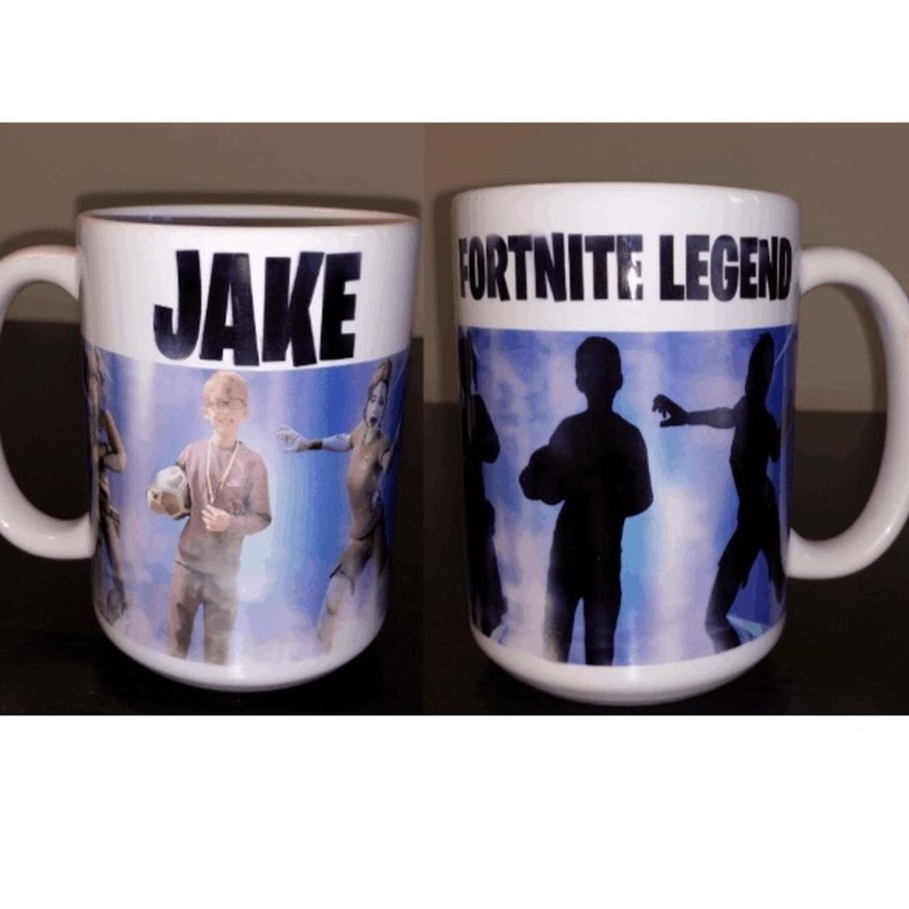 Personalised Fortnite mug - with name and picture of... - Depop