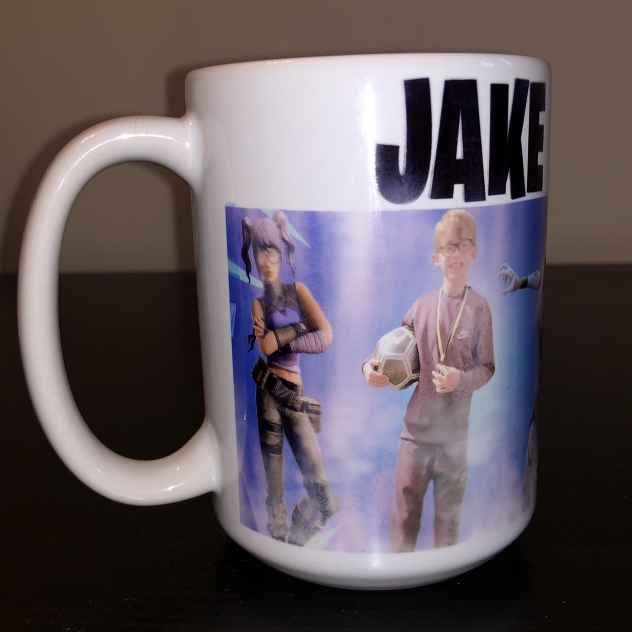 Personalised Fortnite mug - with name and picture of... - Depop