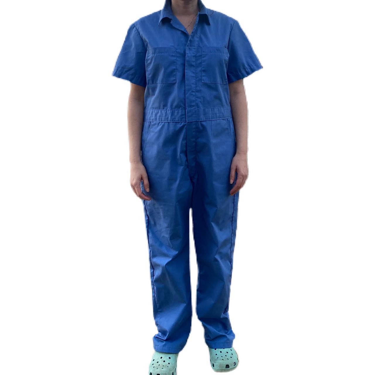 Dickies Men's Blue Jumpsuit | Depop