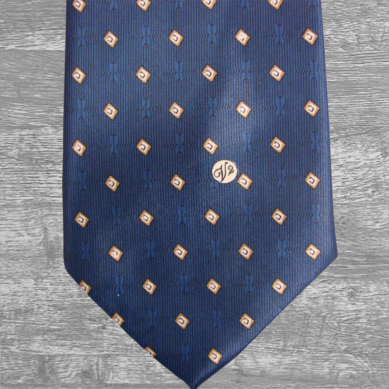 VERSACE CLASSIC V2 Mens Tie Description – Blue -... - Depop