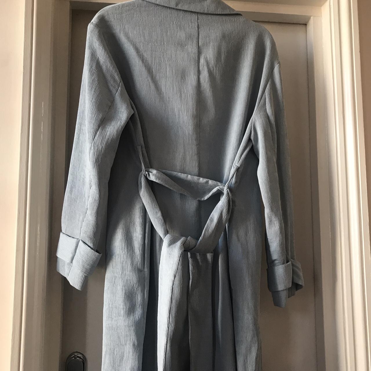 Beautiful pale blue duster coat. TOPSHOP. Only worn... | Depop