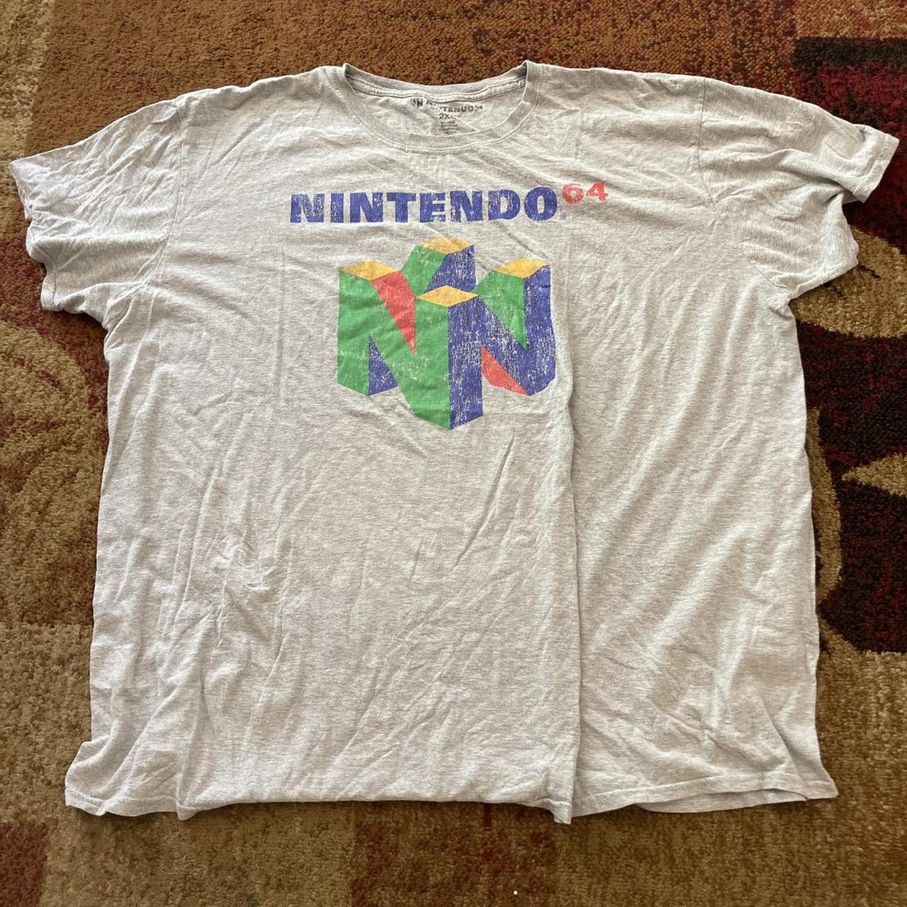 Nintendo 64 N64 retro video game shirt - Depop