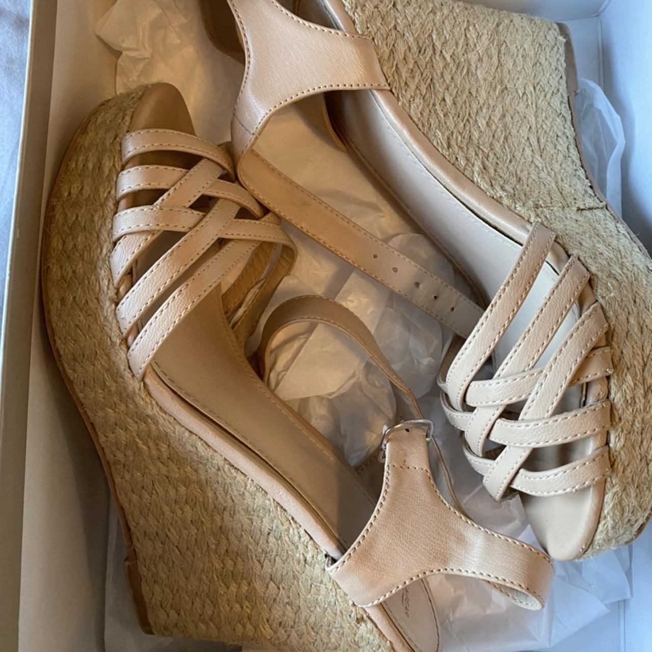 Pretty summer wedges for beach vibes 🏖 Really... - Depop
