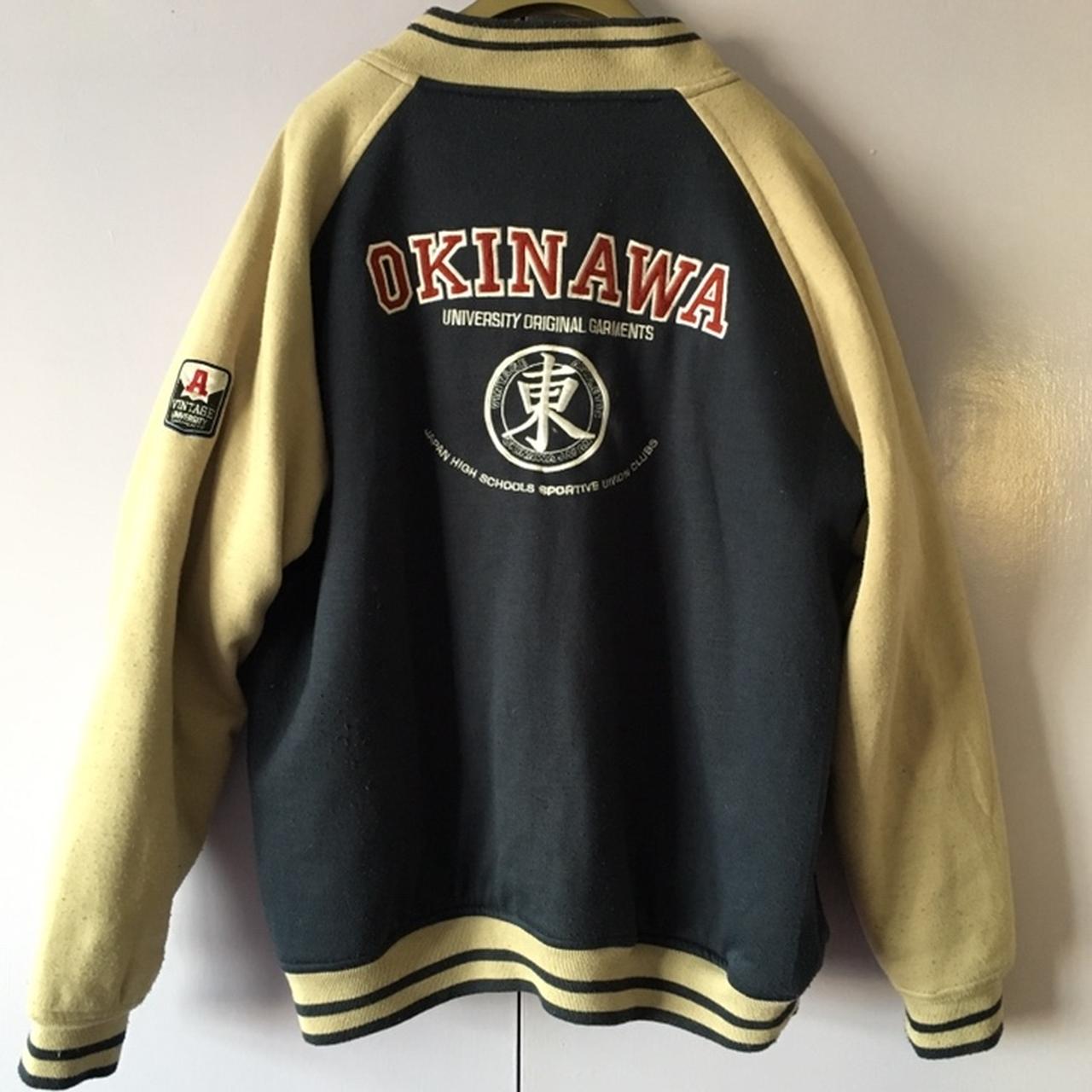 Vintage INNOCENTI American university bomber jacket | Depop