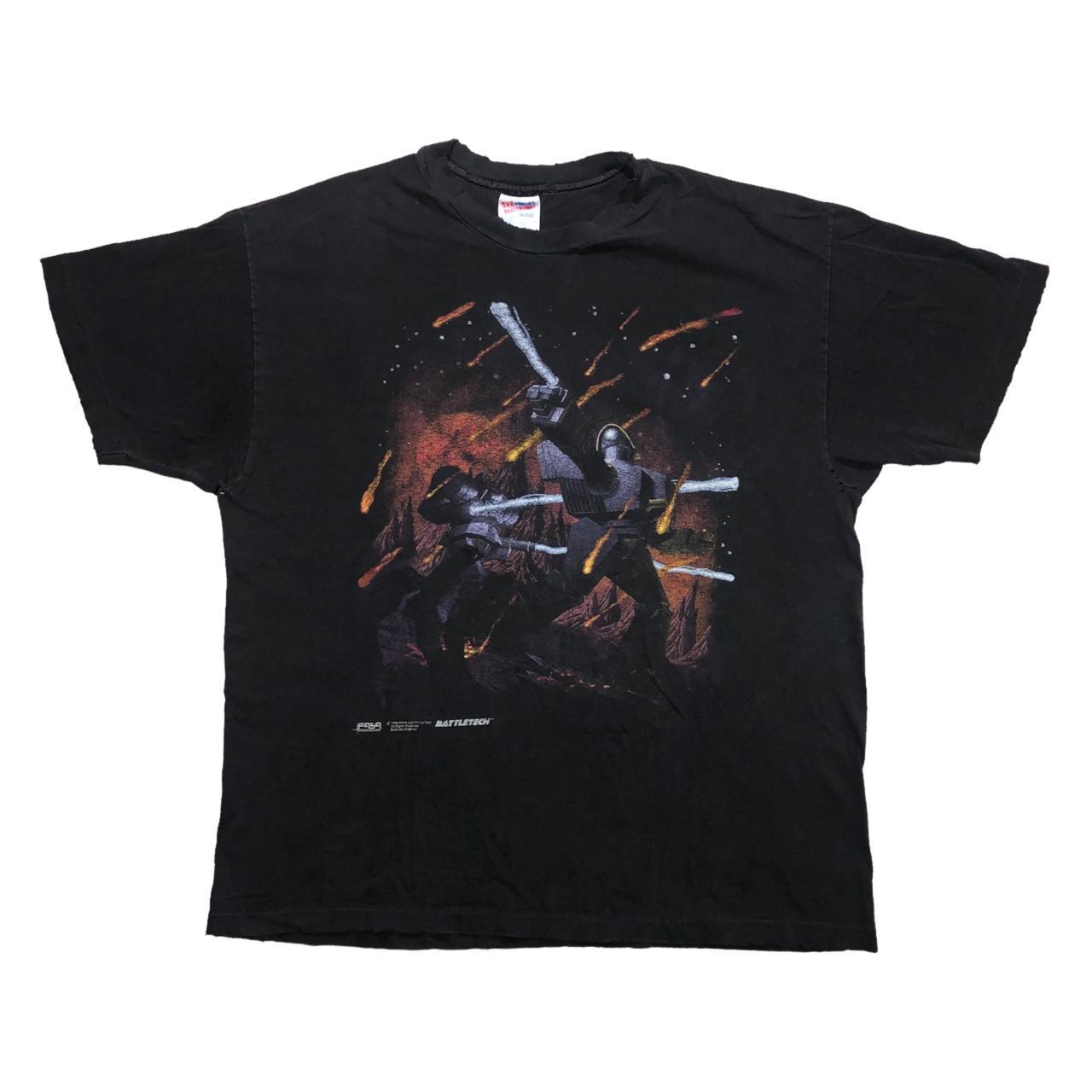 Vintage Battletech Tee Dated: 1995 Measurements: 24”... - Depop