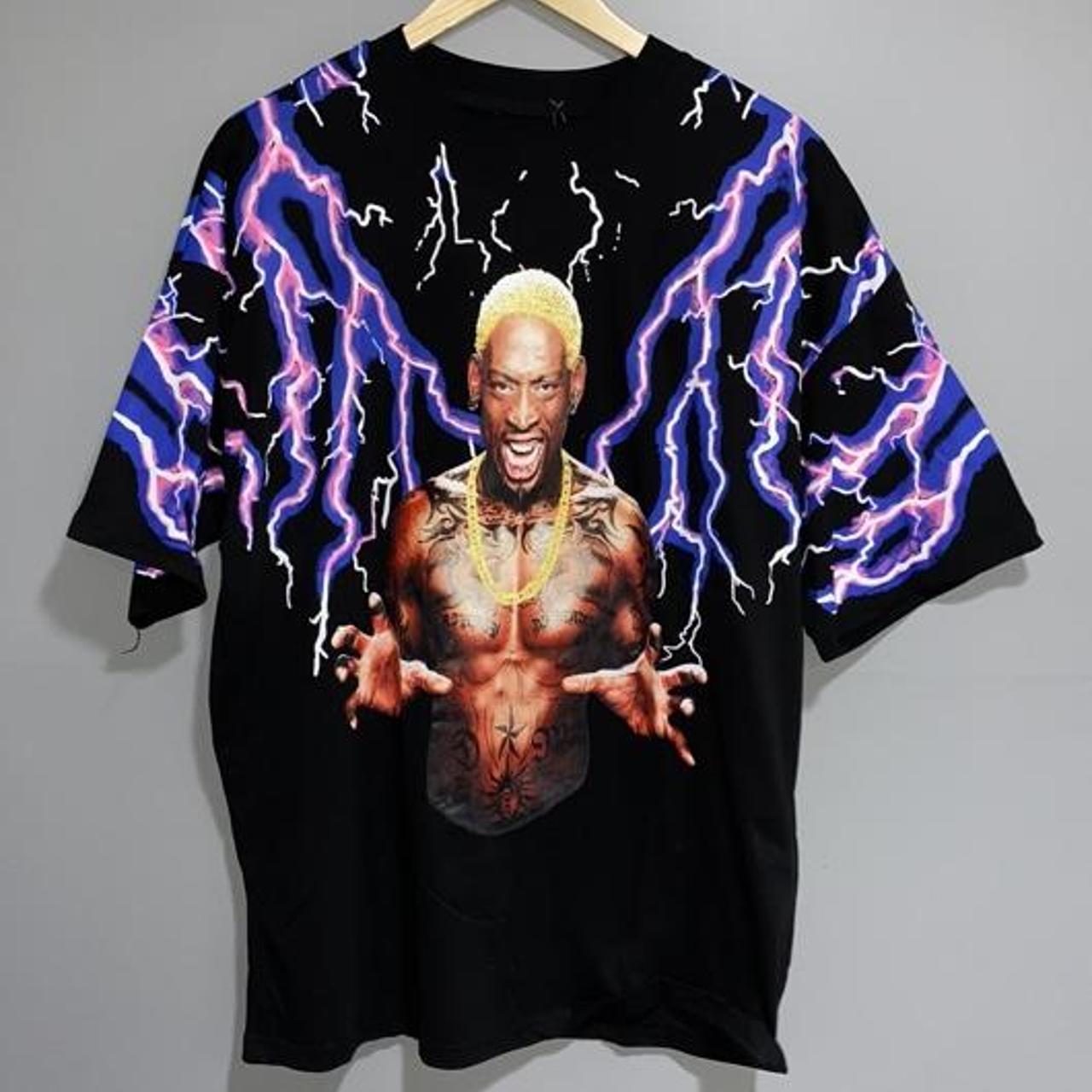 Dennis Rodman Rodzilla n.w.o nwo wrestling lightning... | Depop