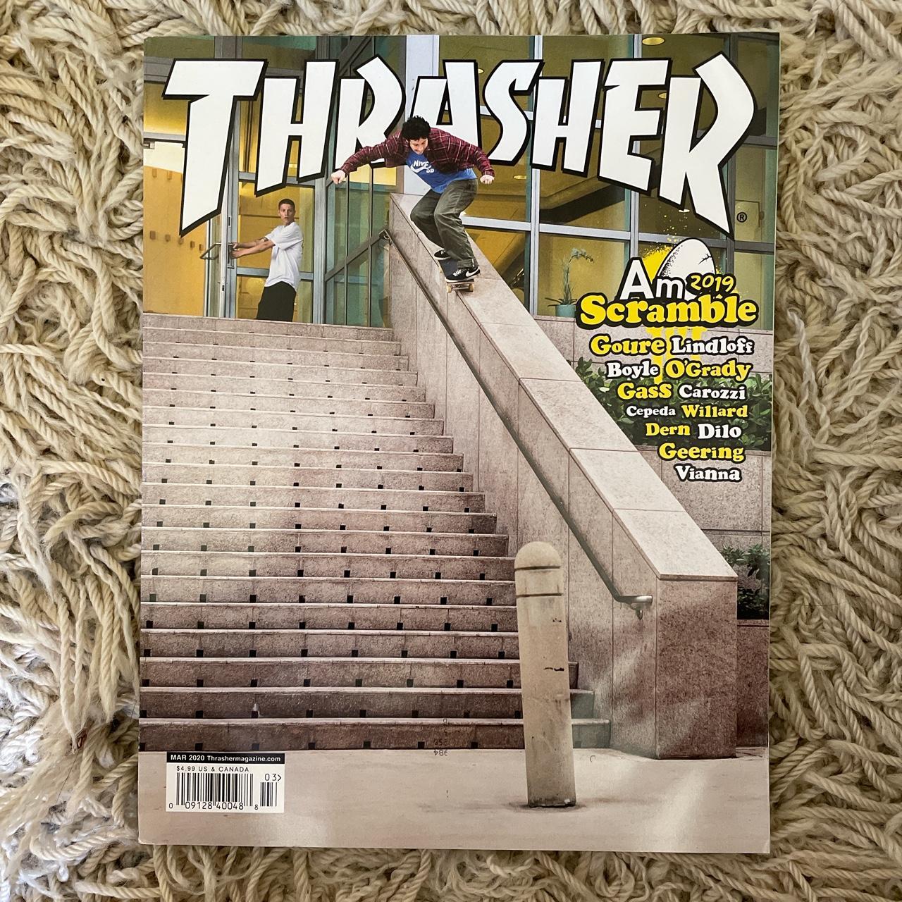 Thrasher Magazine AM Scramble March 2020 Issue... - Depop