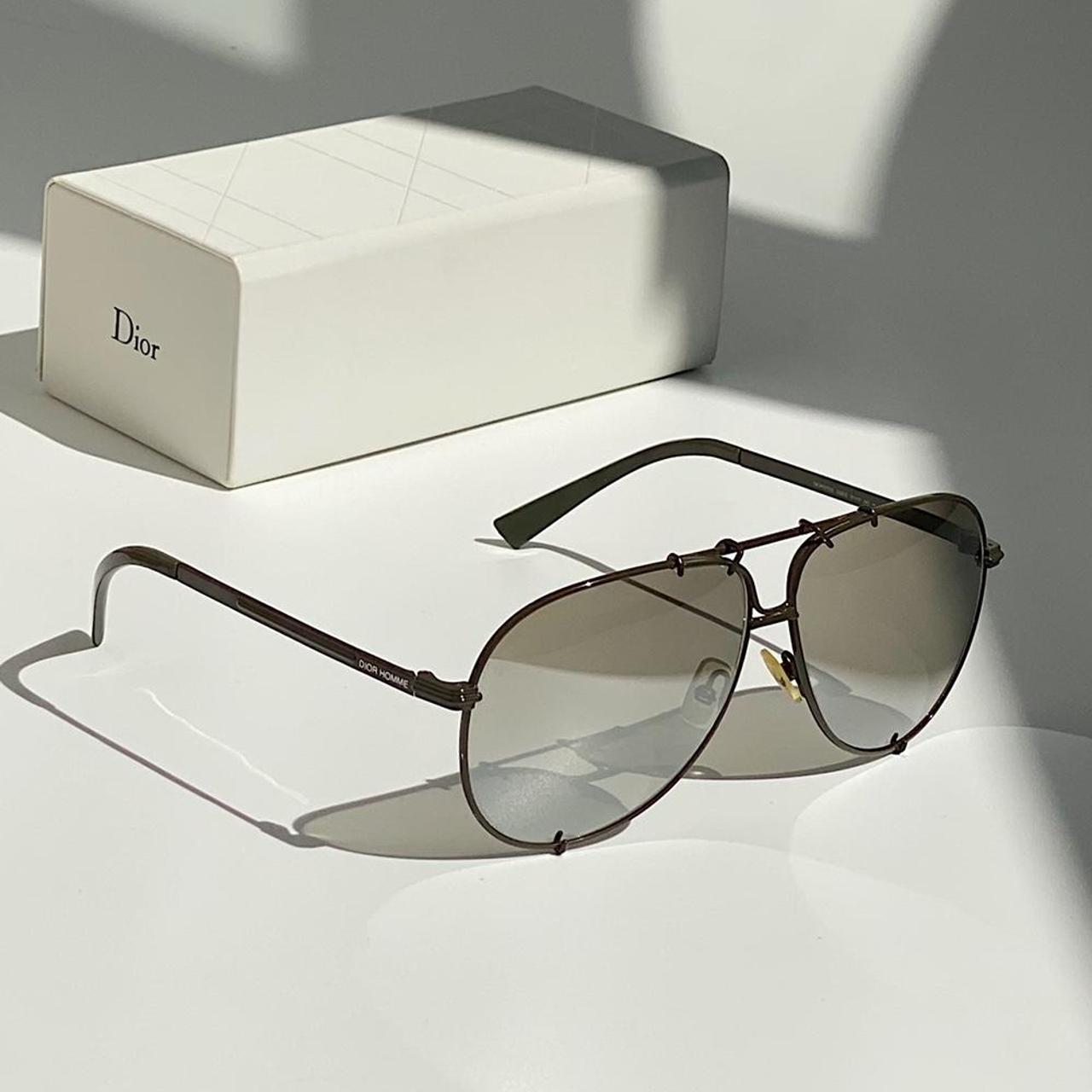 DIOR HOMME Aviator Sunglasses DIOR0175S Preowned,... - Depop